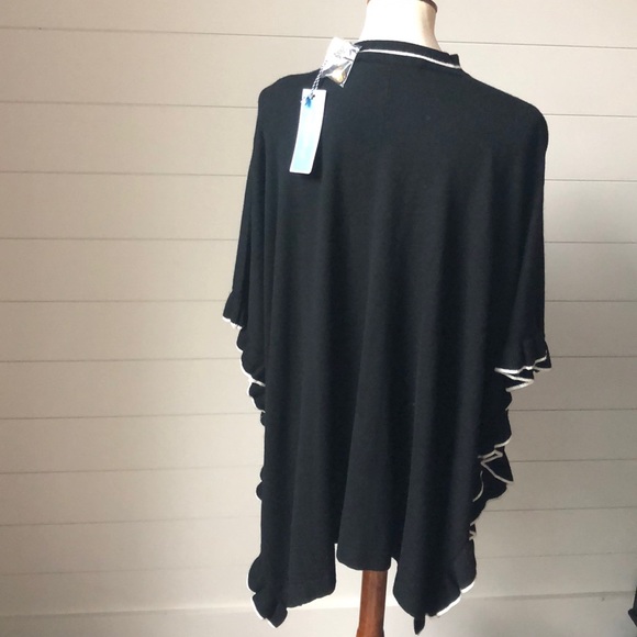 Draper James | Sweaters | Nwt Draper James Ruffle Oversized Sweater ...